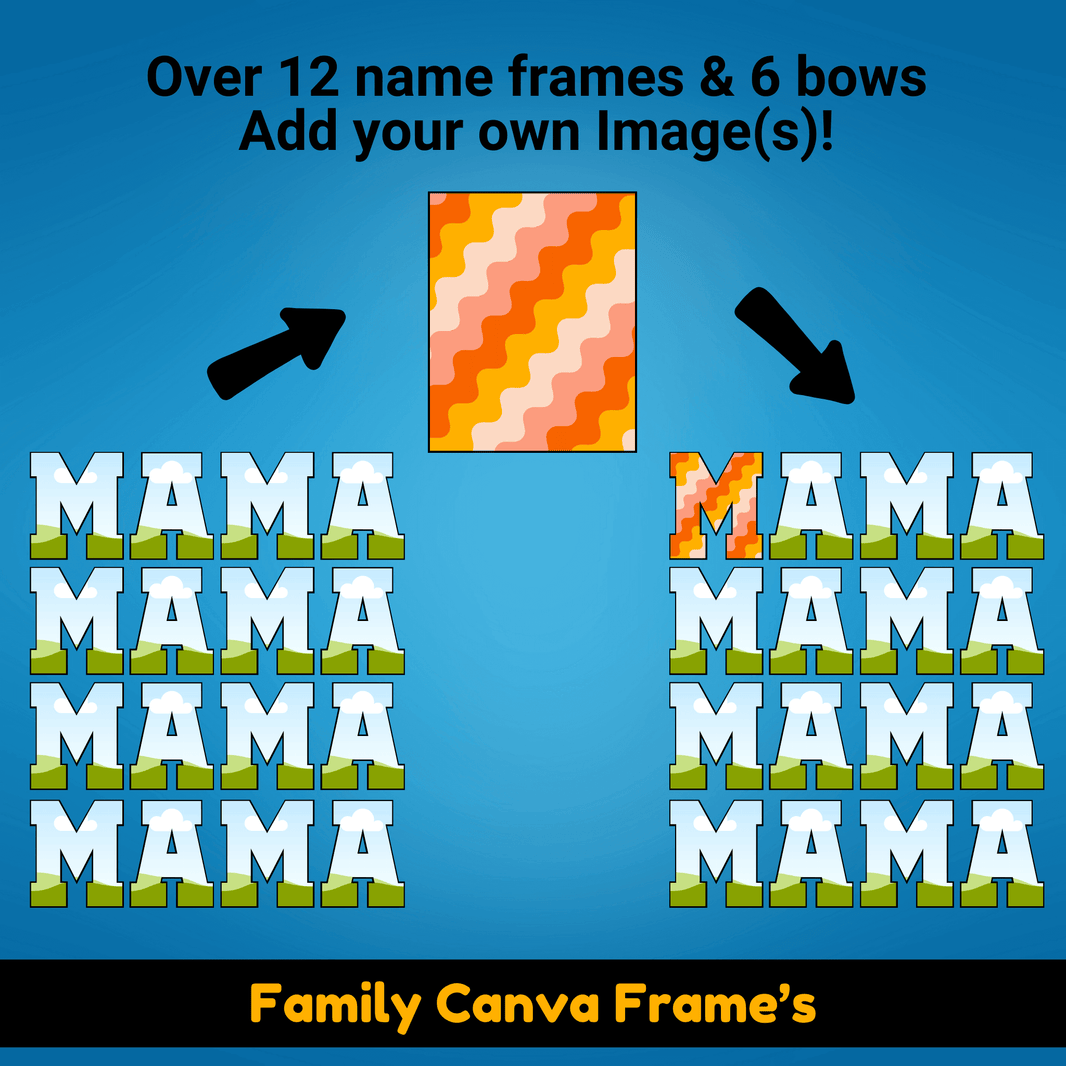 Canva Frames Collection | Crafty Harvest Designs – tagged "editable ...